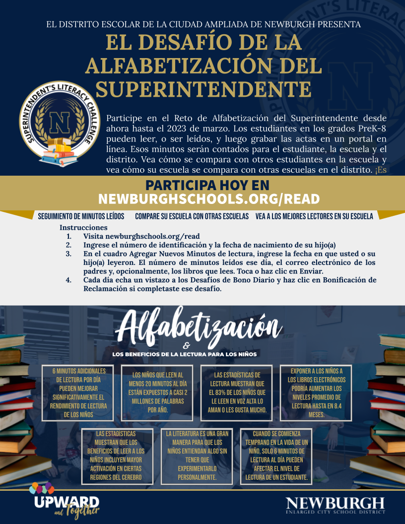 Superintendent's Literacy Challenge! - Heritage Middle School - NECSD