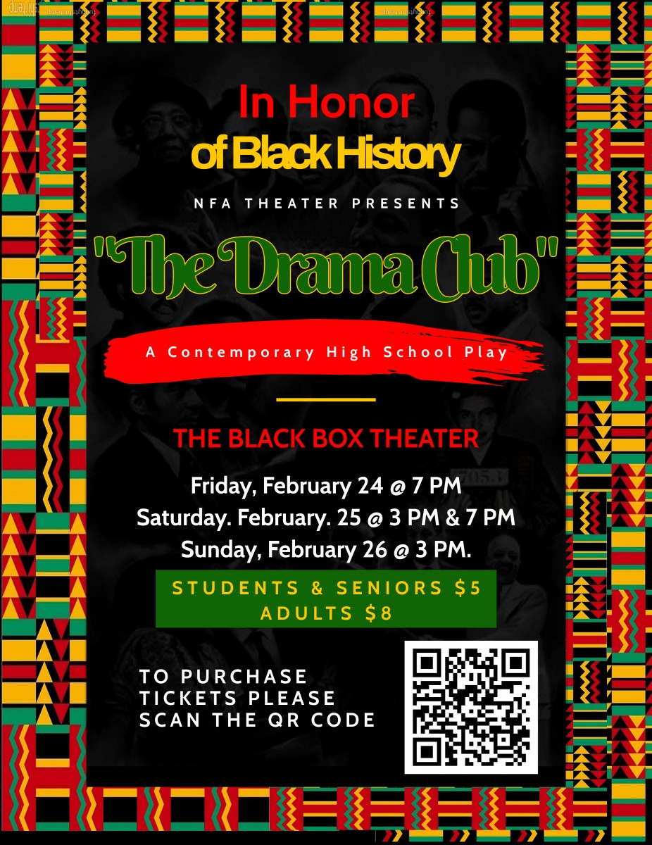 NFA Theater Presents: The Drama Club | In Honor of Black History- News ...